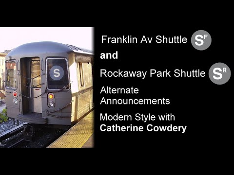 Alternate Franklin Av Shuttle AND Rockaway Park Shuttle Announcements ...