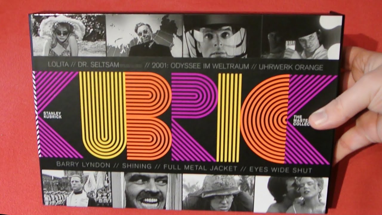 STANLEY KUBRICK - The Masterpiece Collection Box Blu-Ray Unboxing - YouTube
