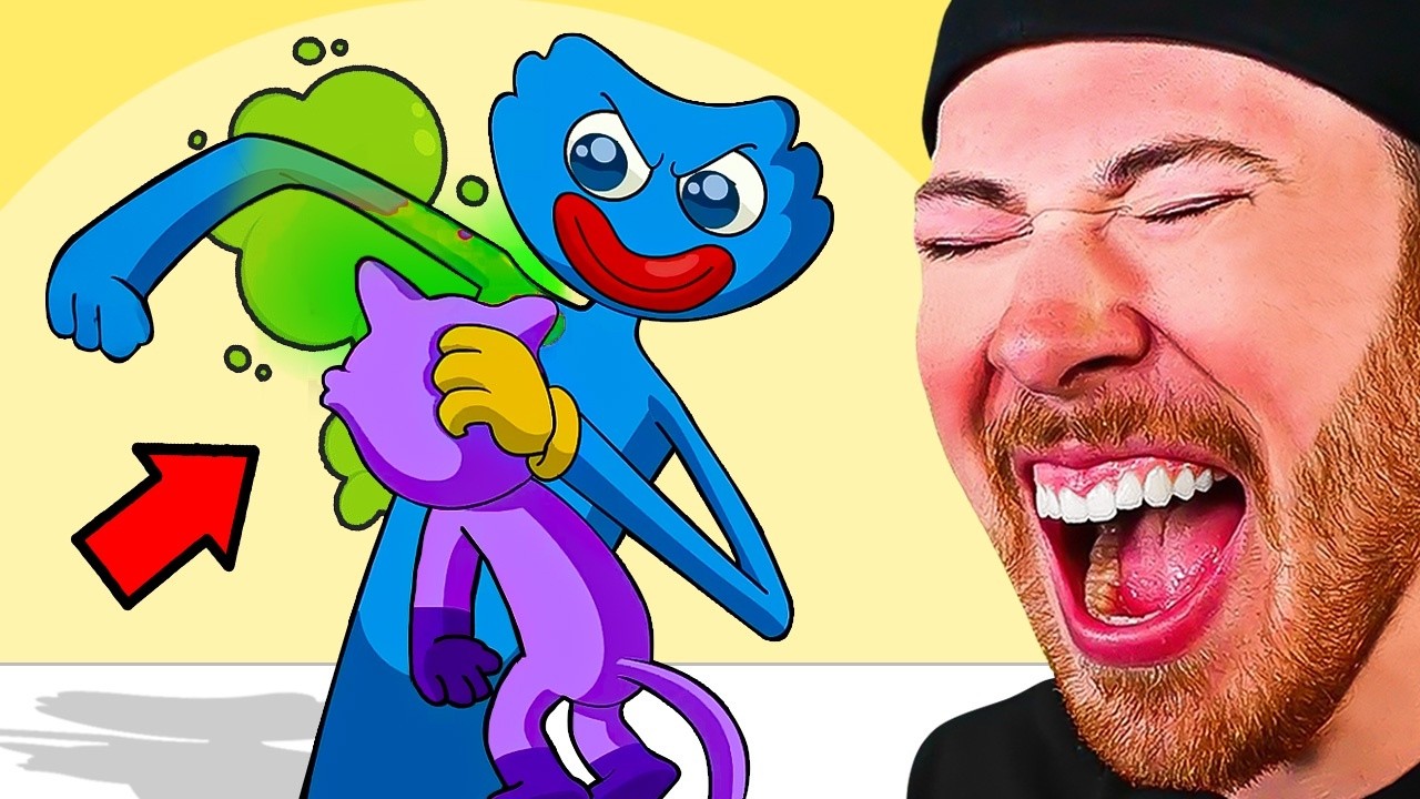 FUNNIEST Poppy Playtime Chapter 4 MEMES and CARTOONS?! - YouTube