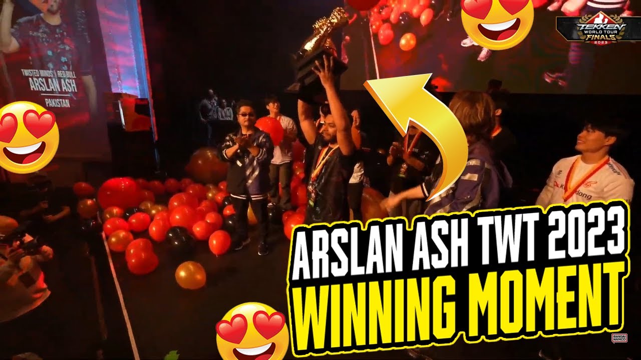 ARSLAN ASH GOT EMOTIONAL ON LIFITING TROPHY TWT 2023 | WINNING MOMENTS ...