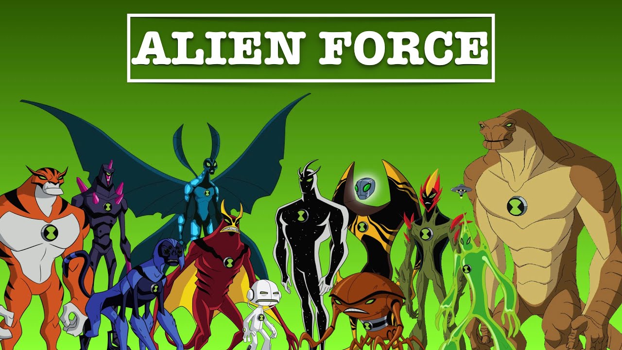 Transformation of Every Alien Introduced in Ben 10: Alien Force | Ben ...