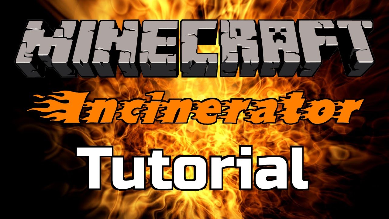 Incinerator/Trash Can - Minecraft Tutorial - YouTube