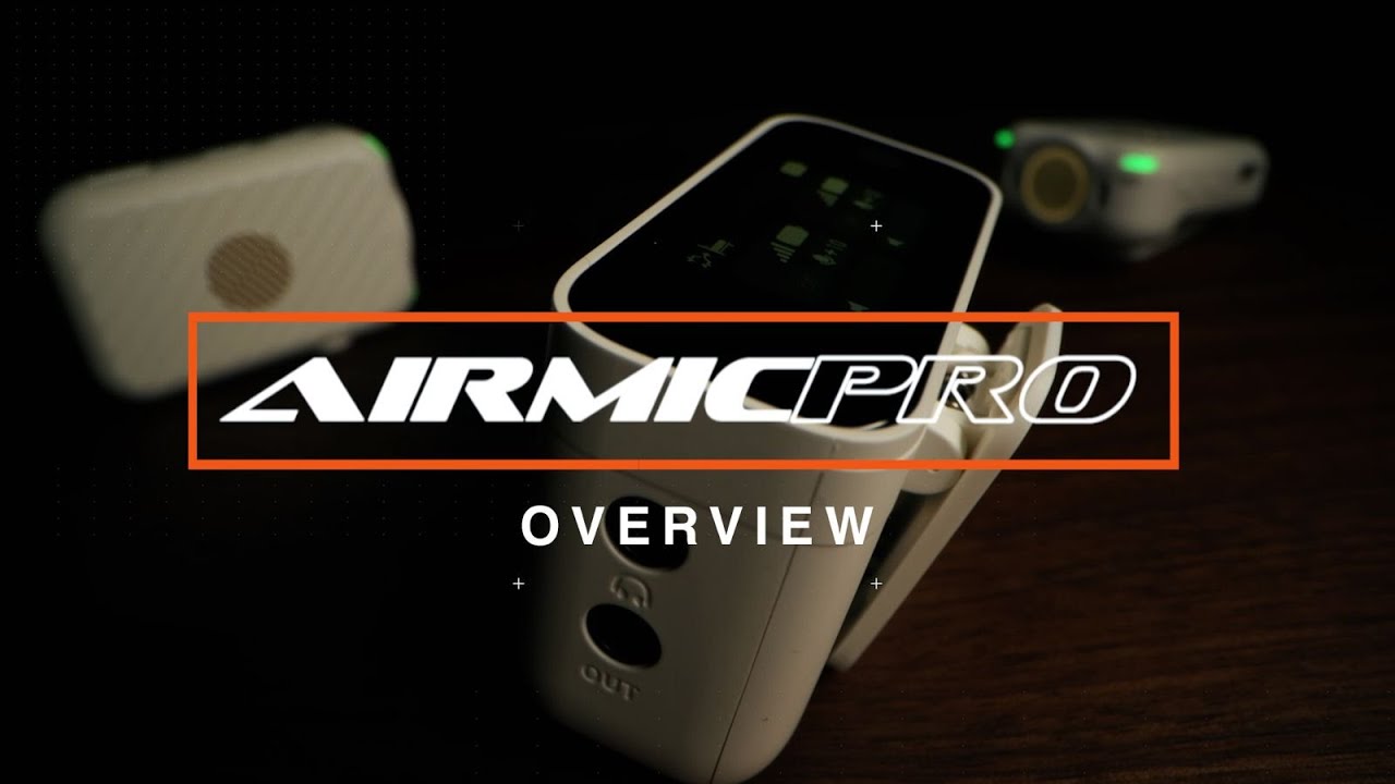 AirMic Pro Wireless Smart Microphone System Overview - YouTube
