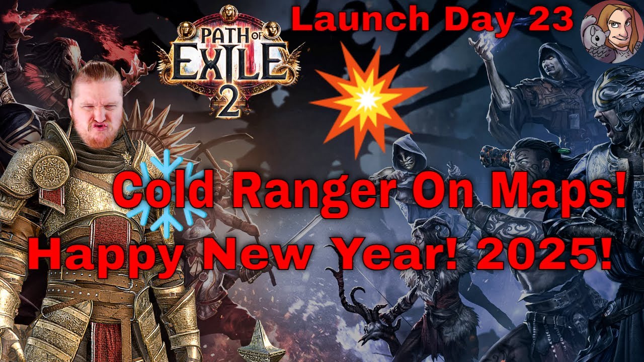 Path Of Exile 2 - EA Launch Day 24 (Cold Ranger on Maps!)[Happy New ...