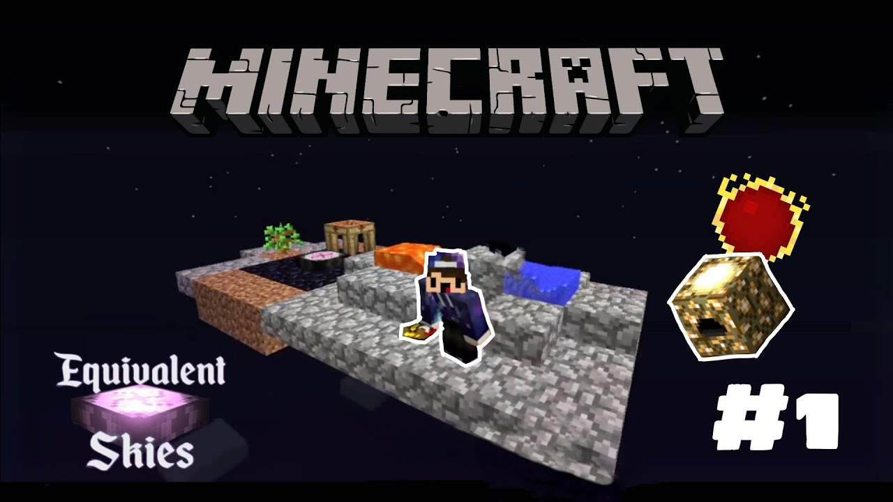Nova Série! com Mods (Equivalent Skies) - Minecraft Skyblock Modpack #1 ...