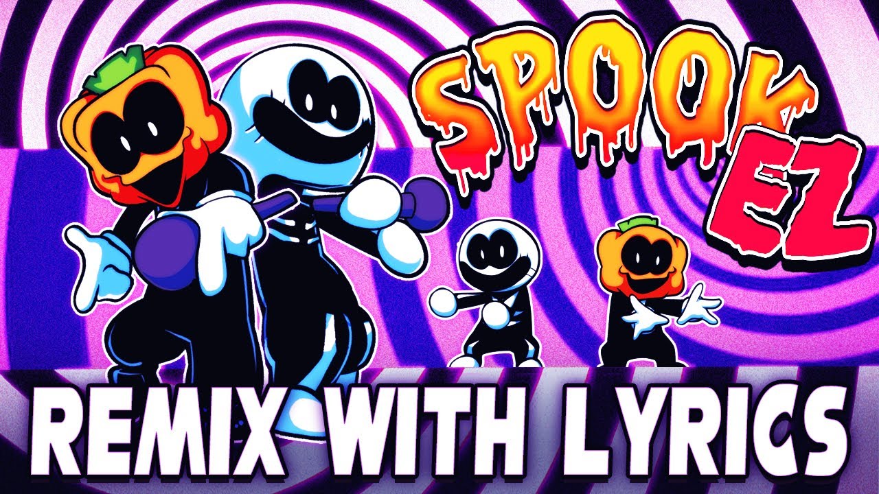 SPOOKEEZ BUT it has LYRICS (Friday Night Funkin) - YouTube