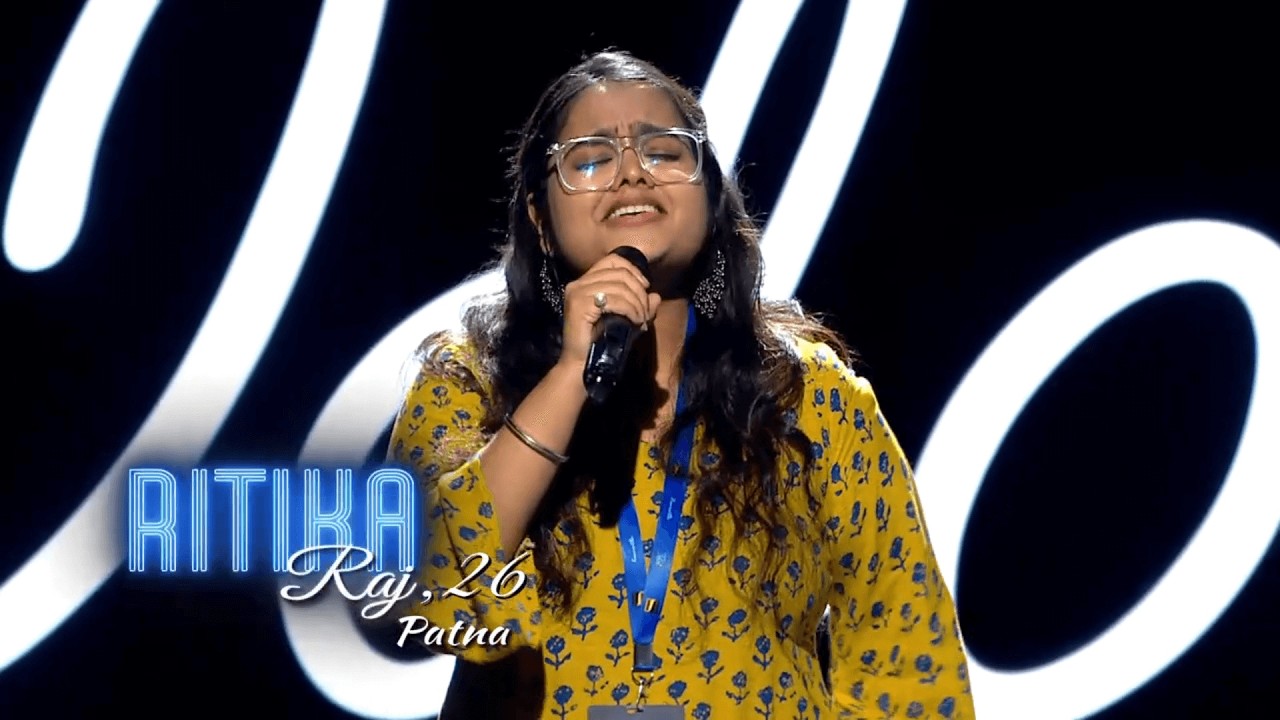 Ritika Raj’s Nostalgic 'Paan Khaye Saiyan Hamaro' Performance – Indian Idol Season 15! - YouTube ...