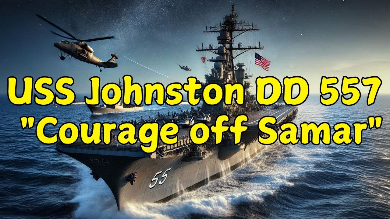 USS Johnston DD 557 - "Courage off Samar" | united states navy ...