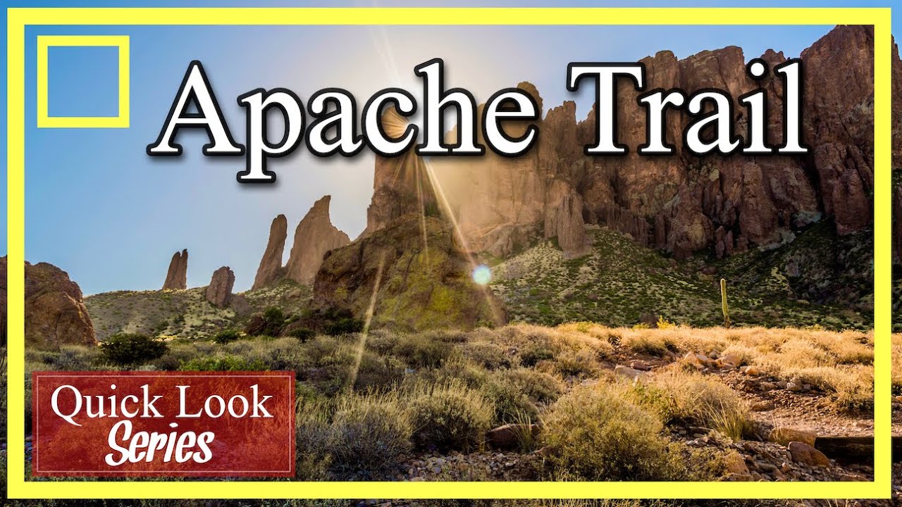 Apache Trail AZ - Tonto National Monument - YouTube