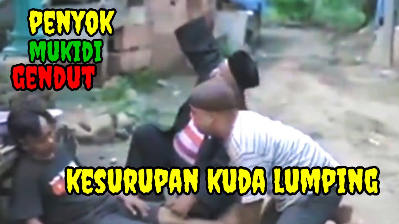@komedi_ penyok kesurupan makan bakso, Mukidi kesurupan di kasih makan ...