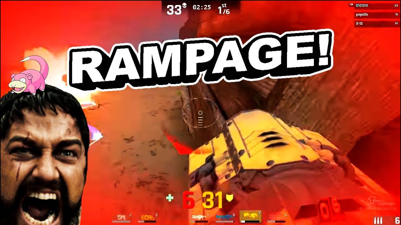 Getting angry slowly - RAMPAGE Unreal Tournament - YouTube