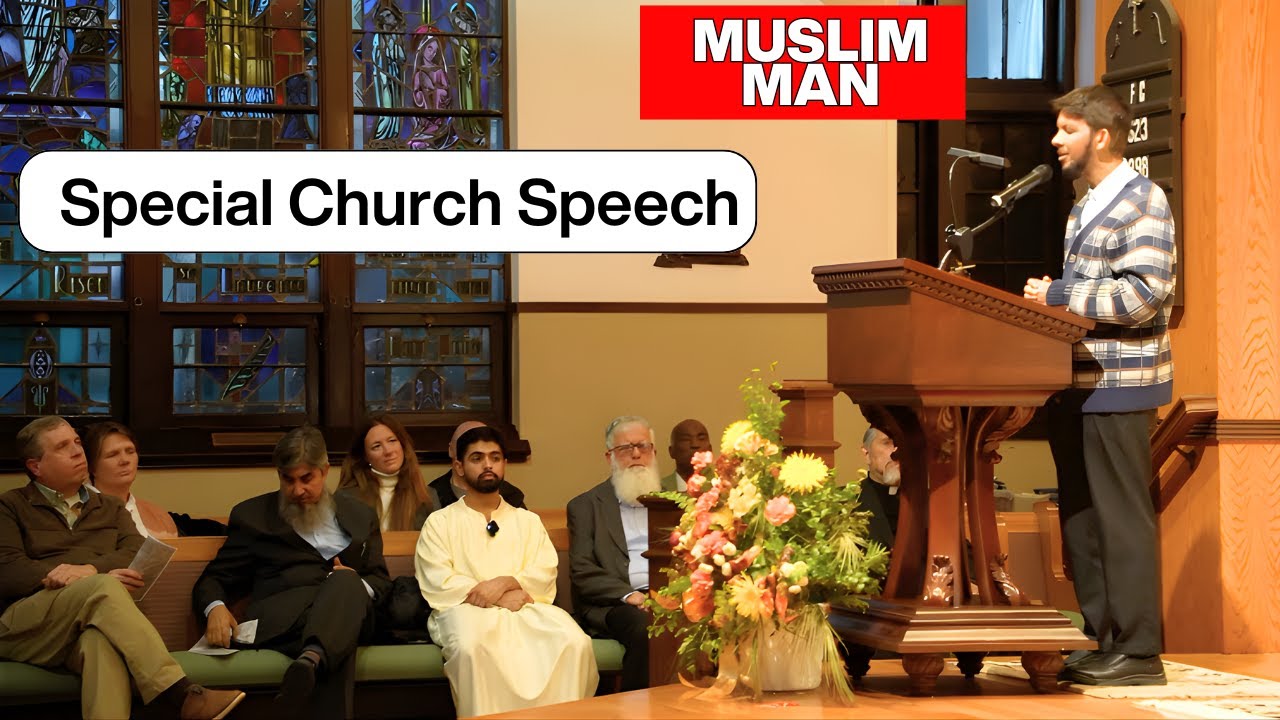 Muslim Man in a Church - Keynote Speech - YouTube