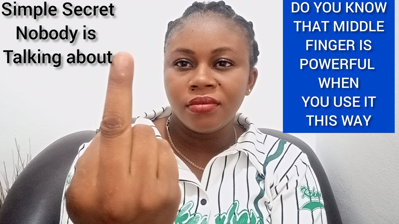 The Spîritual power of the middle finger - YouTube