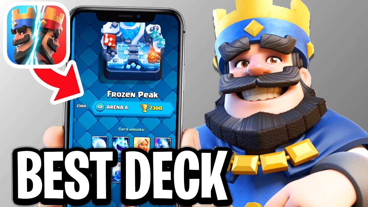 Best Deck For Arena 8 In Clash Royale - Step By Step - YouTube