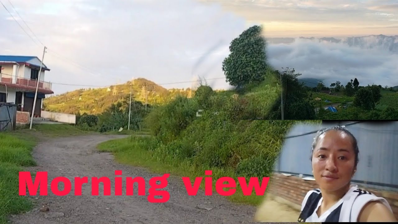 Morning view at chhathar jorpati - YouTube
