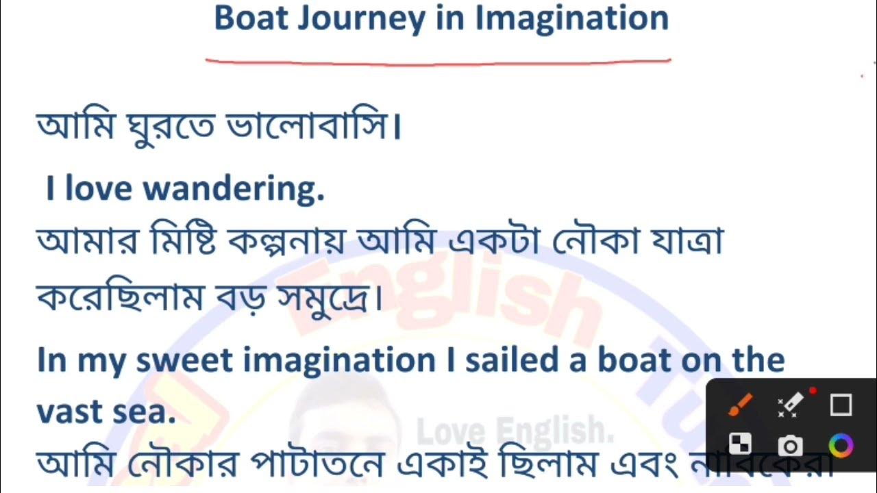 Boat Journey Paragraph Writing In English Class 8 English Writing YouTube boat-journey-paragraph-writing-in-english-class-8-english-writing-youtube