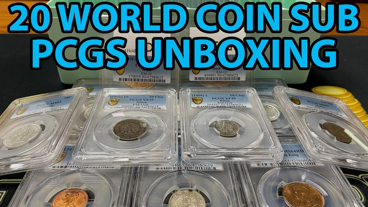 20-Coin PCGS Unboxing Of Valuable World Coins - Cool Coins ...