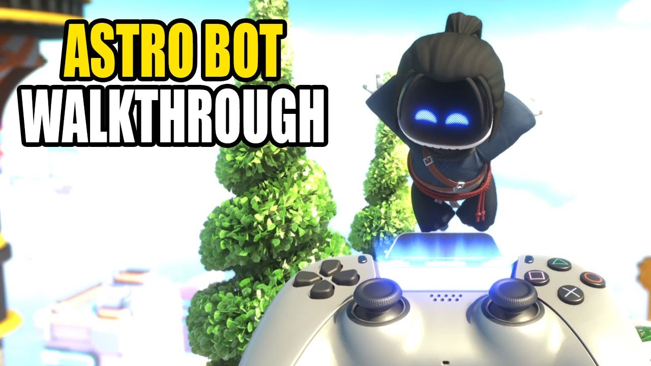 Astro Bot: Building Speed WALKTHROUGH + New Bots! - YouTube