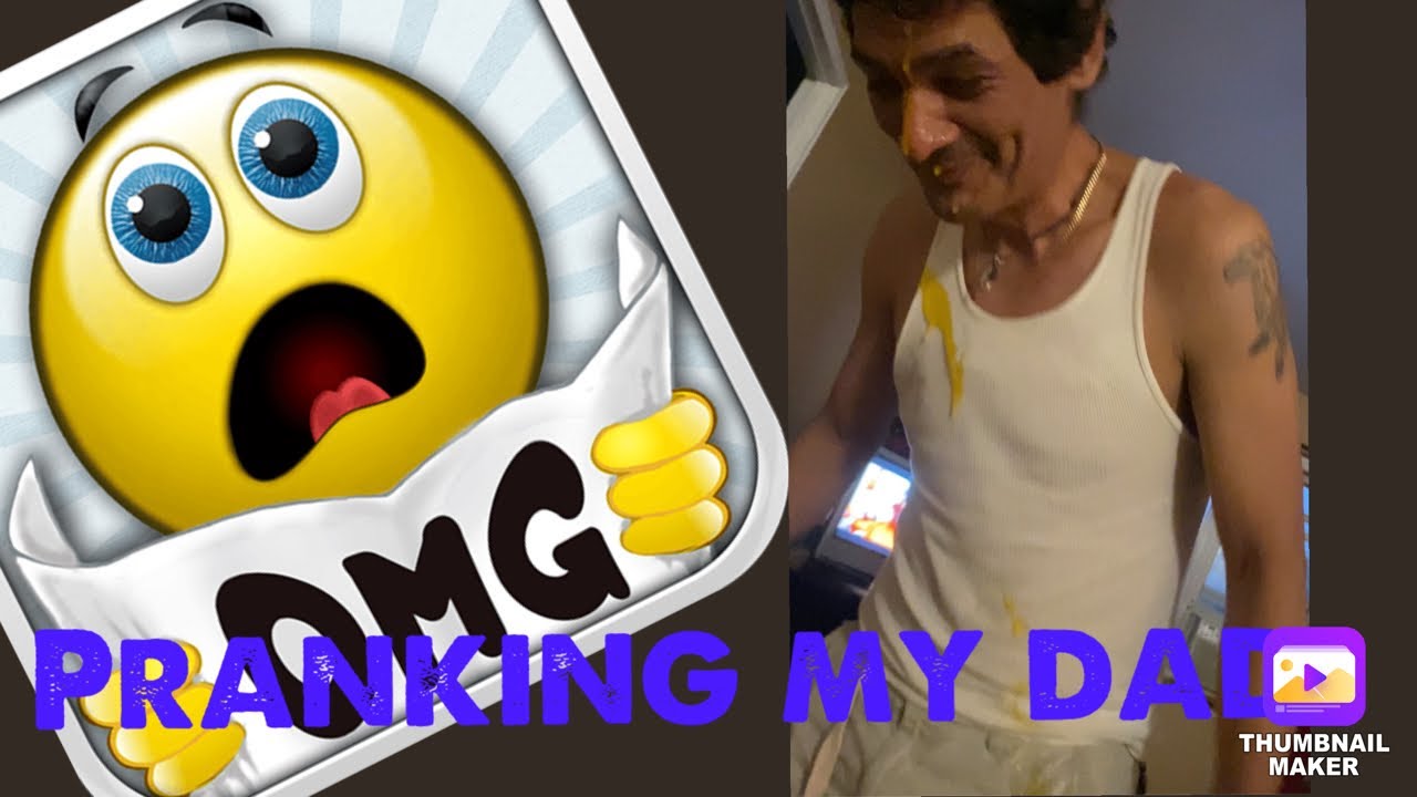 pranking my dad - YouTube