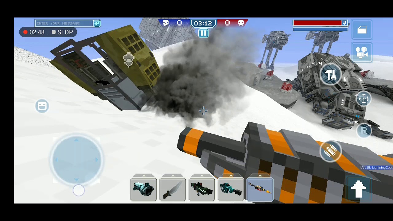 The outside map of "BLOCKY WARS MAP" on blocky cars online - YouTube