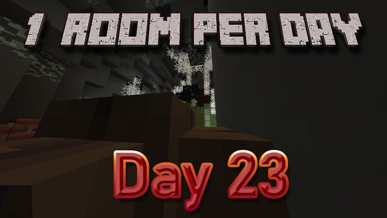 Building a room everyday until I have a mansion - day 23 - YouTube