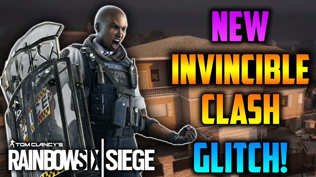 INSANE *NEW* INVINCIBLE OP CLASH GLITCH! - Rainbow Six Siege - YouTube
