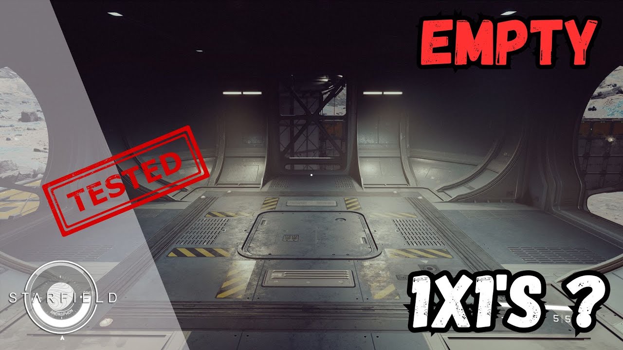 Starfield TESTS | How EMPTY can we make 1x1 Habs? [Beta] - YouTube