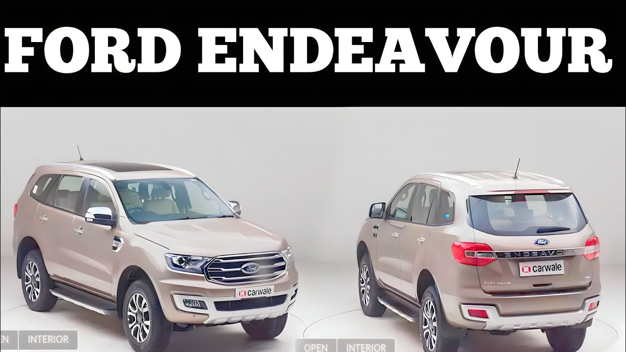 NEW FORD ENDEAVOUR //Ford endeavour | Detailed Review - YouTube