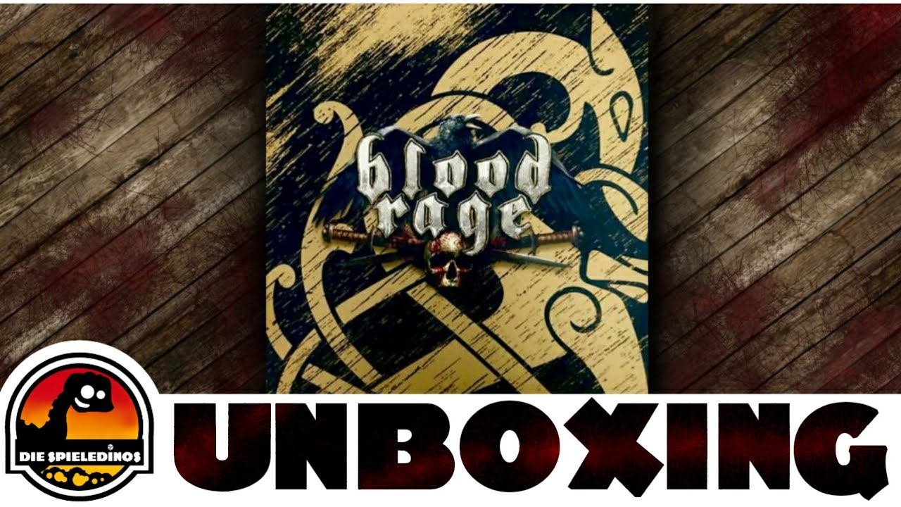 Blood Rage Exclusive Box 2020 Unboxing - YouTube