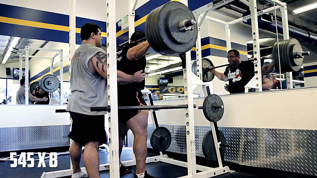 Joe DeRousie Leg Day with Justin Randal - YouTube