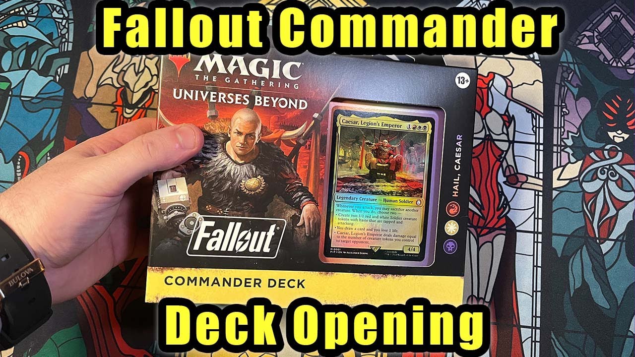 Hail, Caesar Commander deck opening and review - YouTube