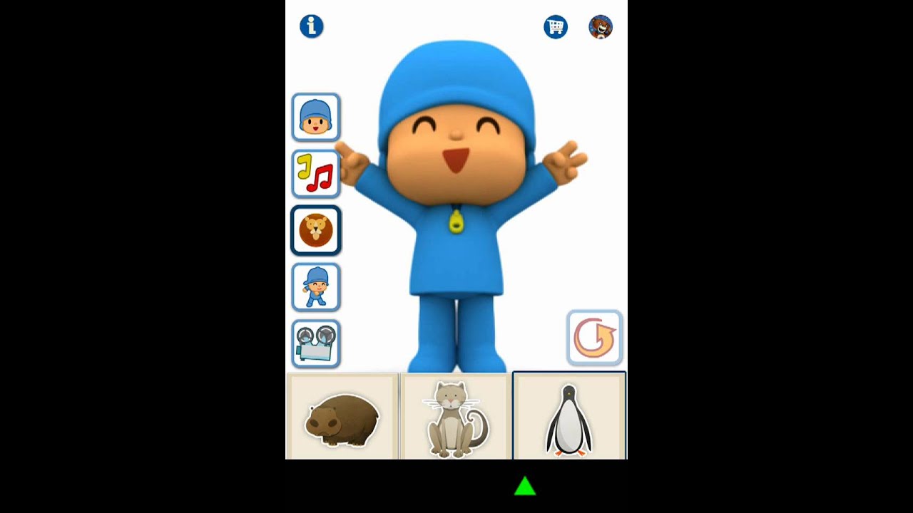 Talking Pocoyo gameplay - YouTube