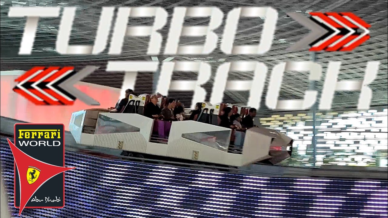 Turbo Track Off Ride | Ferrari World Abu Dhabi in 4K 60fps - YouTube