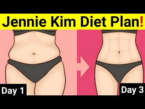 BLACKPINK JENNIE DIET + WORKOUT - [eat like jennie kim for 3 day to loss 10 kg fast] || BLACKPINK