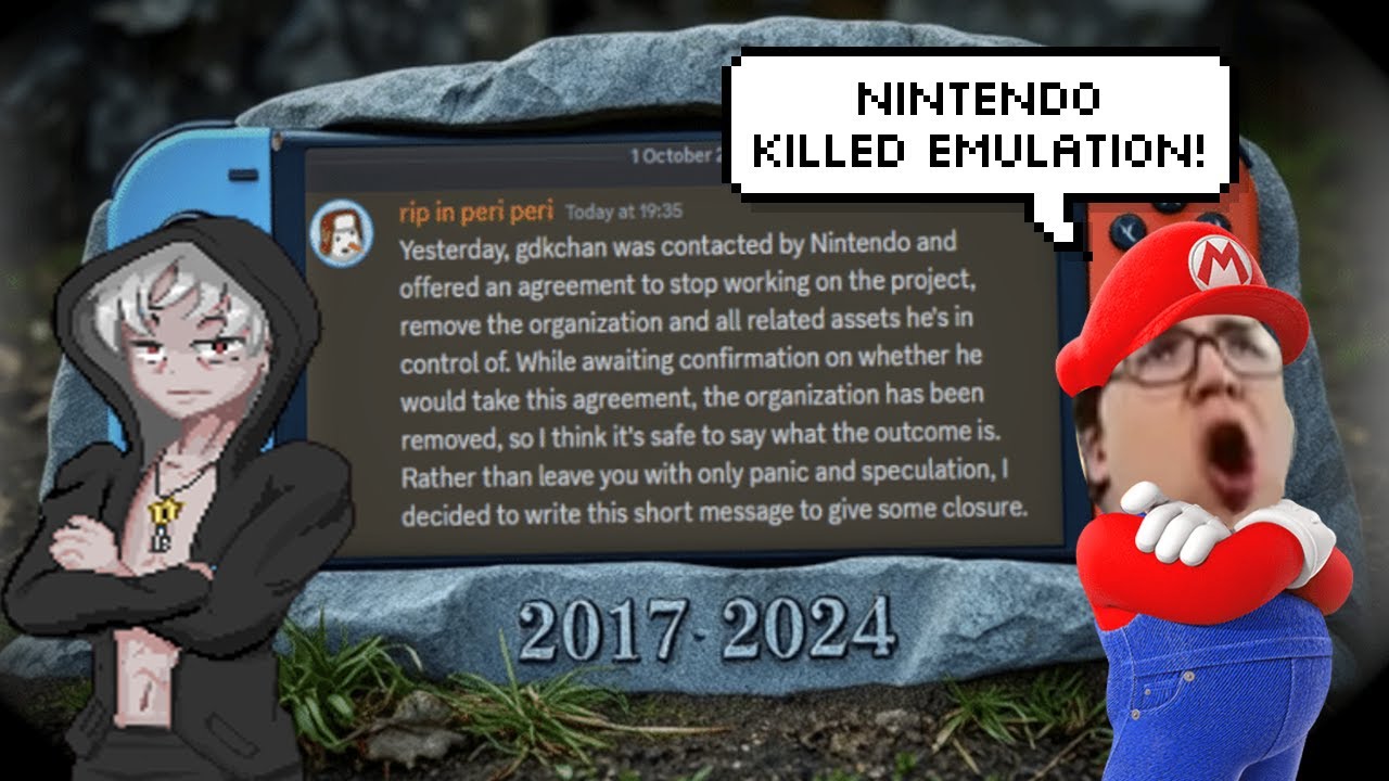 Harman Smith Thinks Nintendo Has Ended Emulation - YouTube