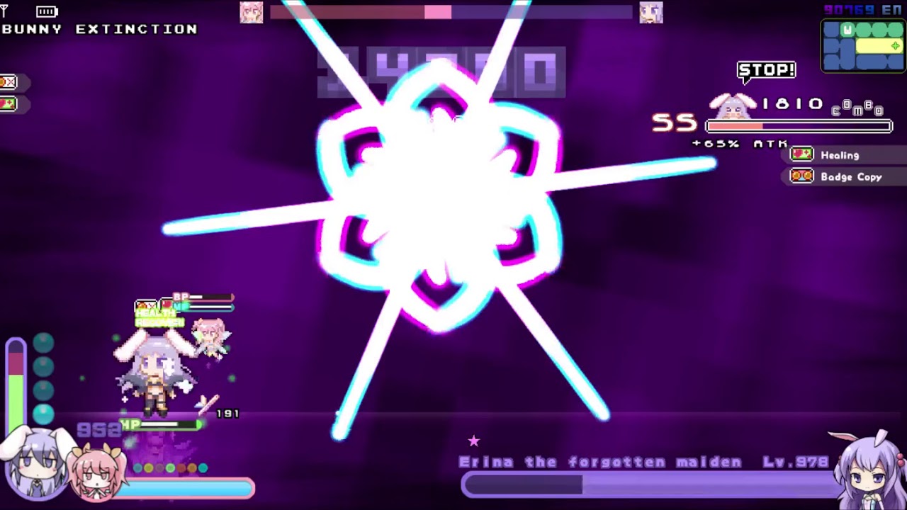 Rabi-Ribi] Single-segment Incredibly Intense Chapter 10 boss (BEX, No ...