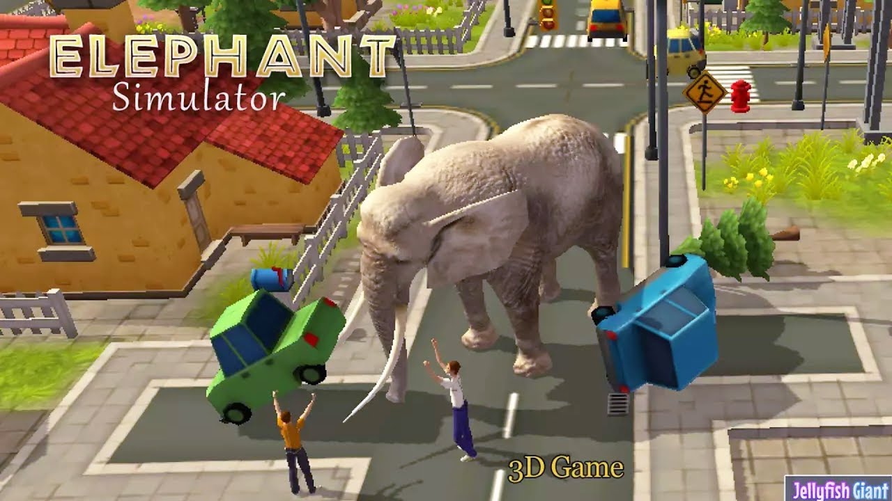 Elephant Simulator 3D Android / iOS Gameplay - YouTube