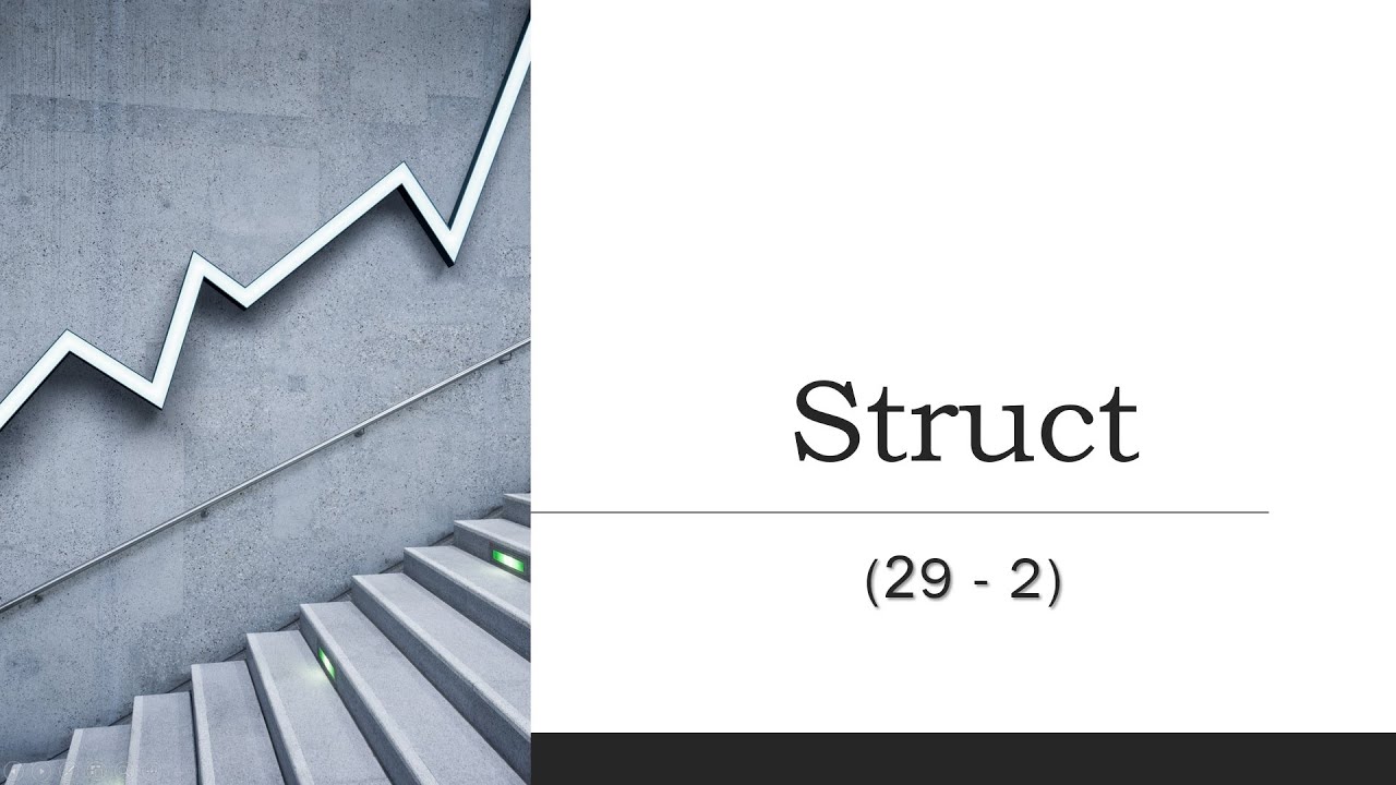 arrays of pointer to struct - YouTube