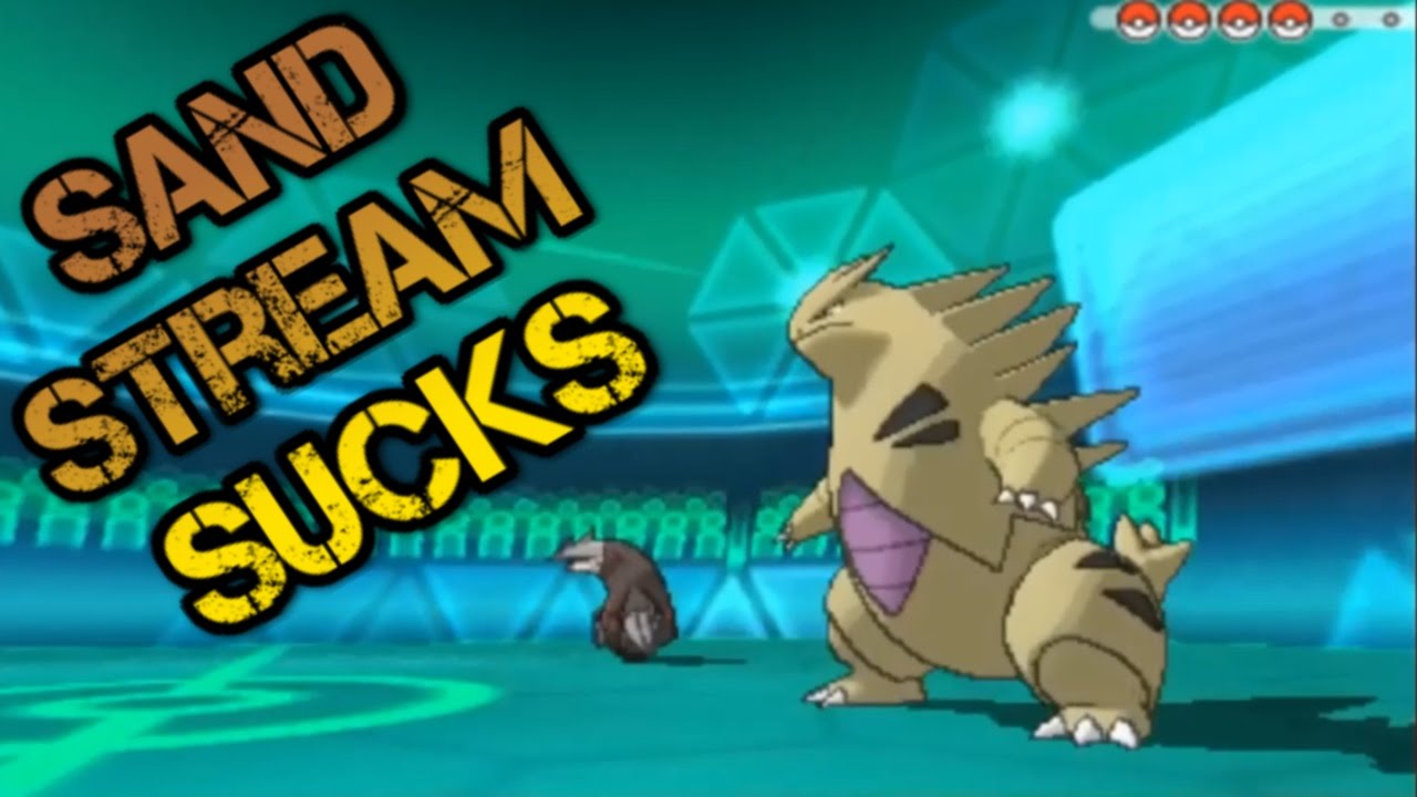 Pokemon VGC 2016 Battle #103 Sand Stream SUCKS - YouTube