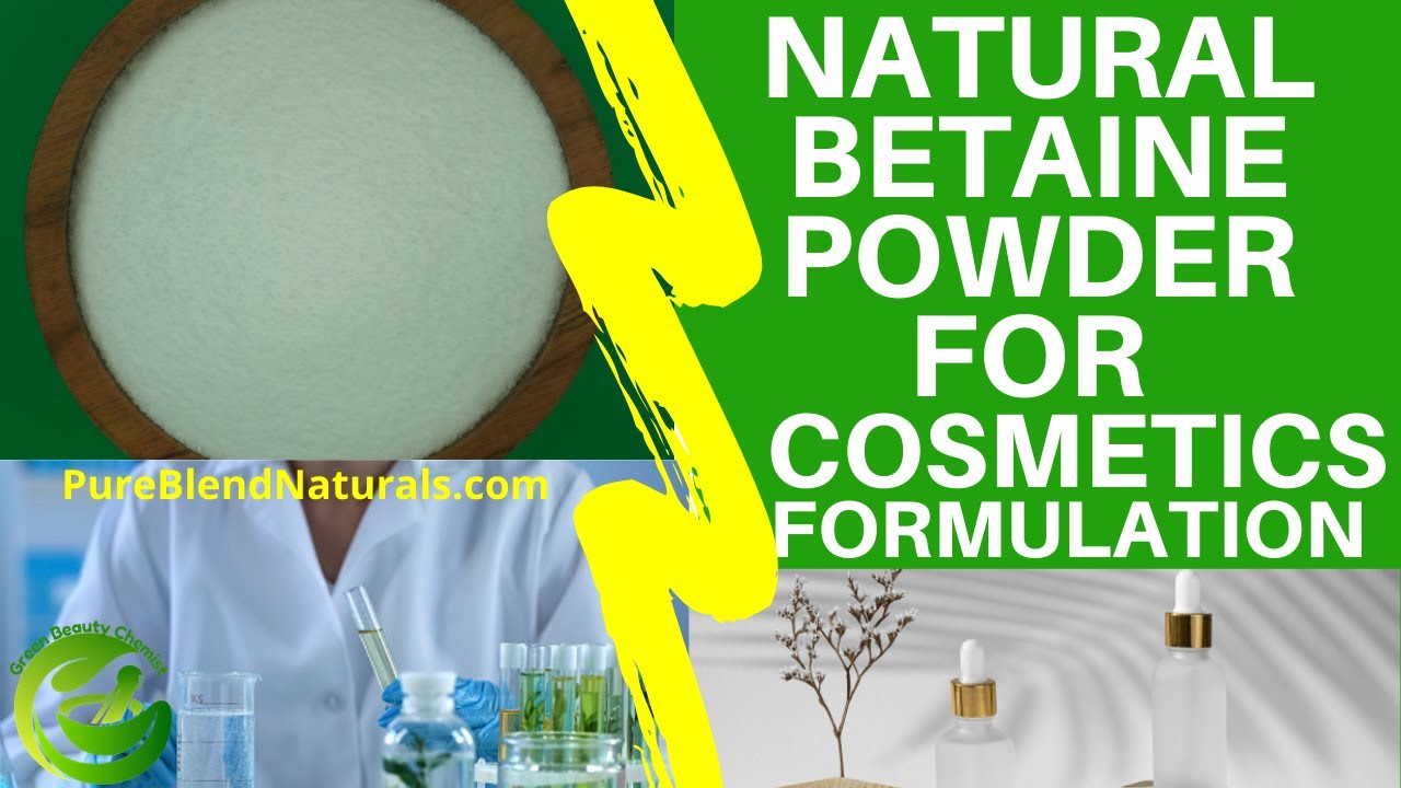 NATURAL BETAINE POWDER FOR COSMETICS FORMULATION: ANTISTATIC ...