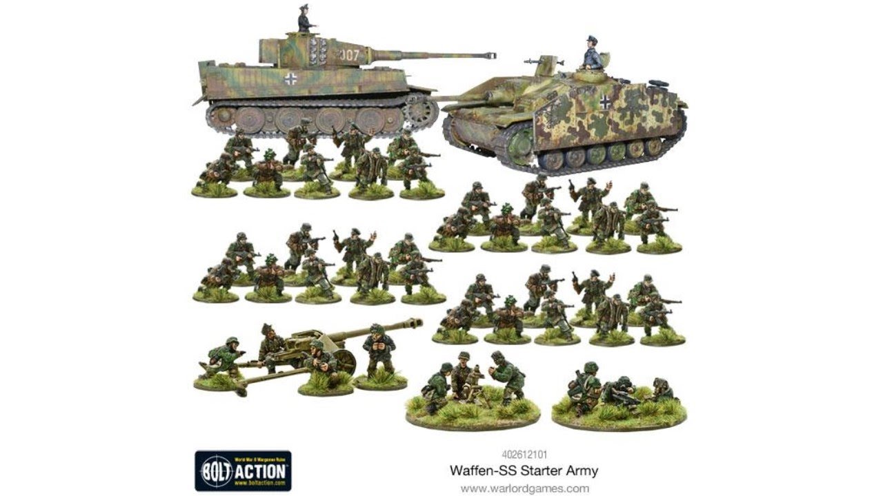 Waffen SS - Bolt Action Starter Army Review - YouTube