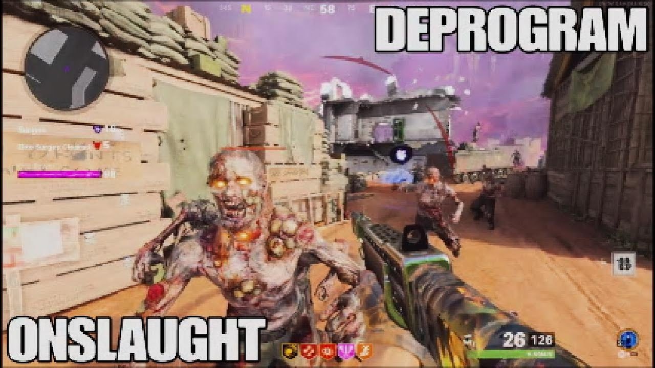 Call of Duty | Black OPS Cold War ZOMBIES - ONSLAUGHT DEPROGRAM - YouTube
