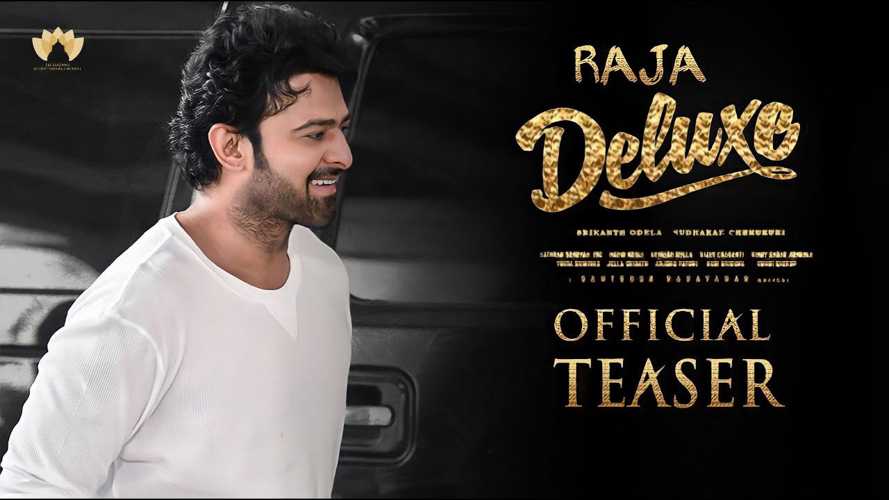 Raja Deluxe - Prabhas Intro First Look Teaser | Raja Deluxe official ...