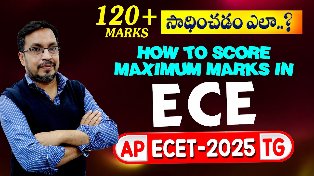 How to Score Maximum Marks in ECE || ECET-2025 || SAIMEDHA KOTI - HYD || 9246212138 - YouTube