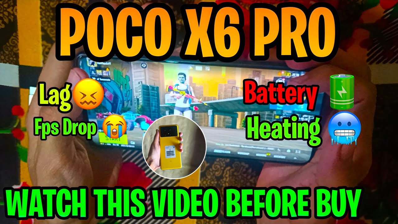 POCO X6 PRO BUY OR NOT🤔WATCH THIS VIDEO BEFORE BUY POCO X6 PRO🔥HEATING ...