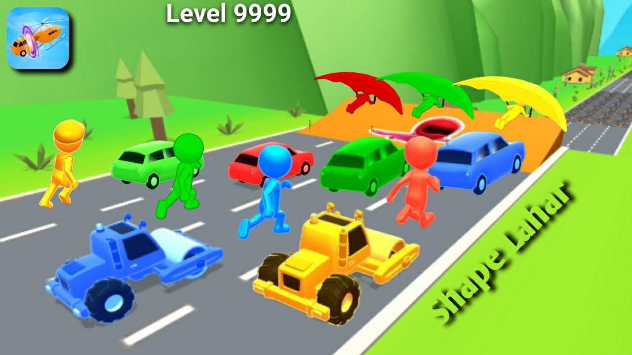 Shape-shifting Games Mobile Gameplay Levels 1380 - YouTube