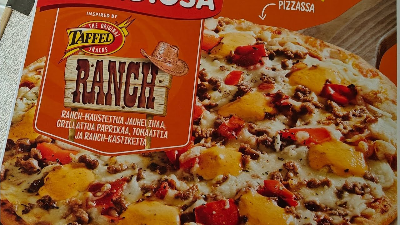 Testissä Grandiosa Taffel Ranch Pizza - YouTube
