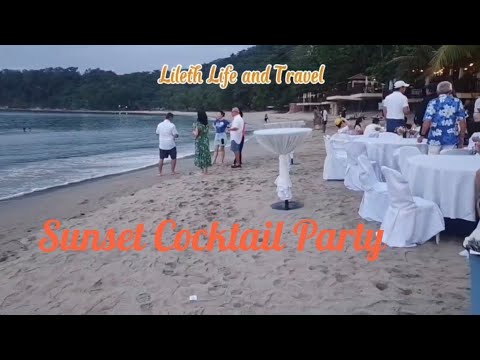SUNSET COCKTAIL PARTY AT THE BEACH - YouTube