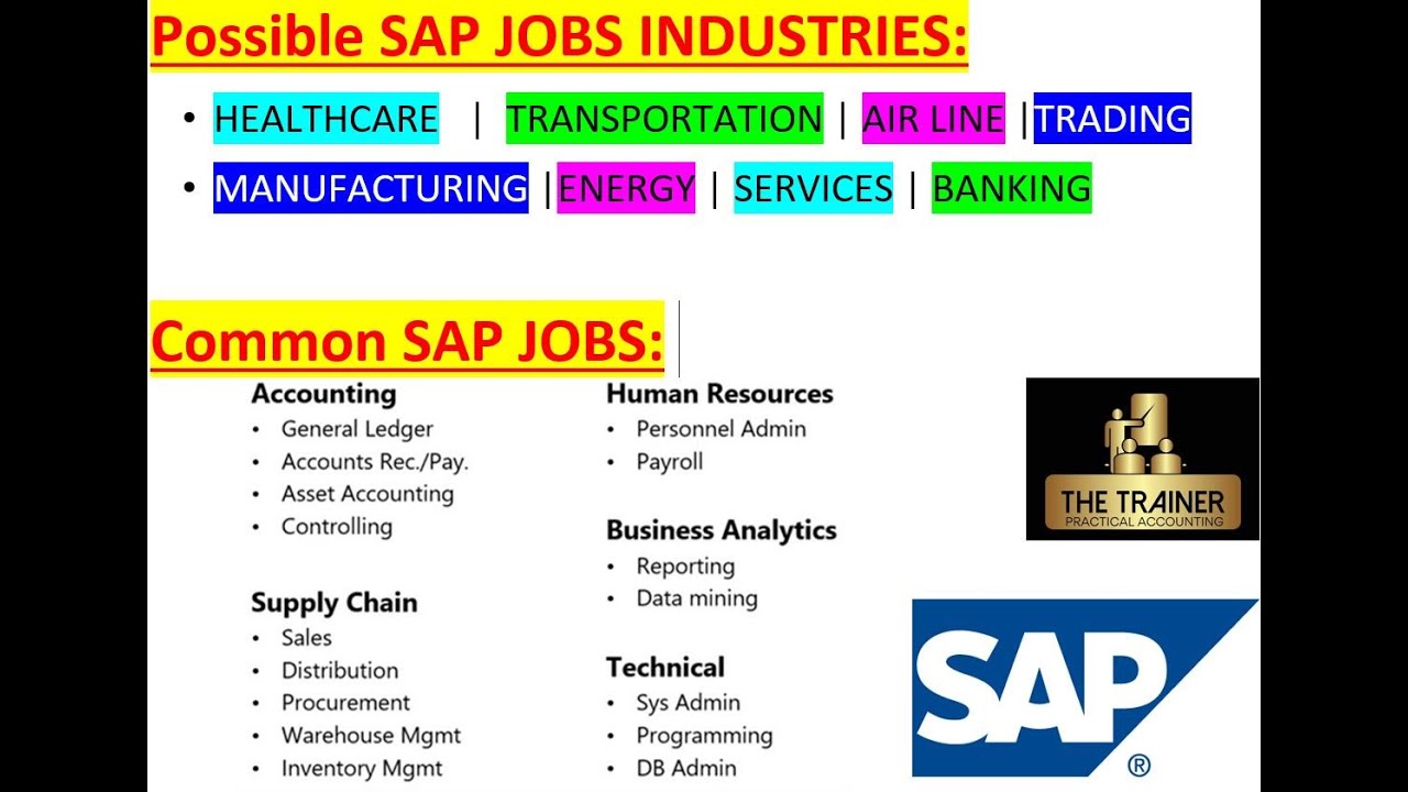 Career in SAP | Jobs in SAP | What is SAP |#SAP #SAPJOBS #SAPCareer ...