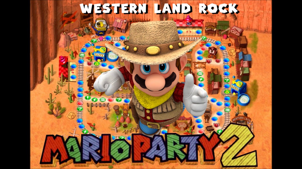 Mario Party 2 - Western Land Rock Remix - YouTube